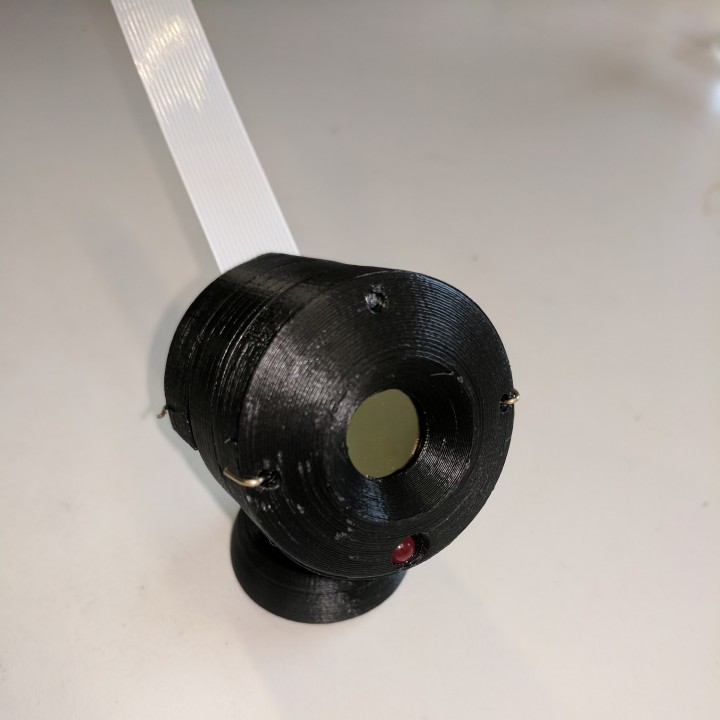 3D Printable Raspberry Pi Security Camera by Richard Matthews