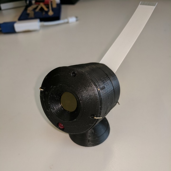 3D Printable Raspberry Pi Security Camera by Richard Matthews