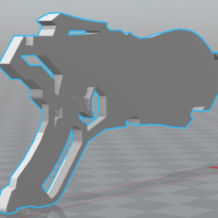 3D Printable PERPLEXANATOR SCI-FI WEAPON by Adam Samaeli