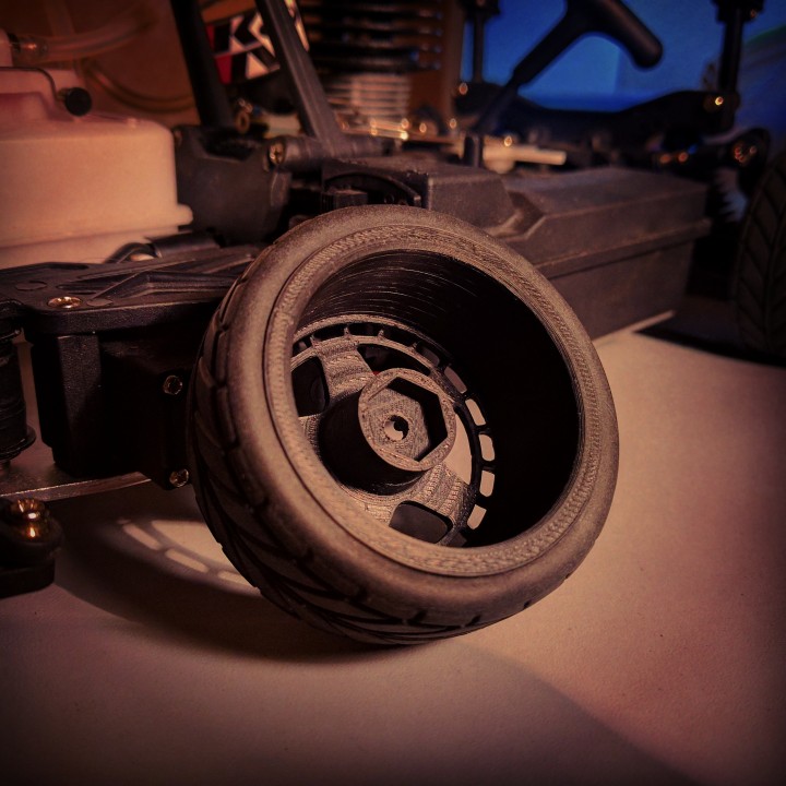 3D Printable Ken Block's Gymkhana Fifteen 52 Turbomac 1/10 RC car wheel ...