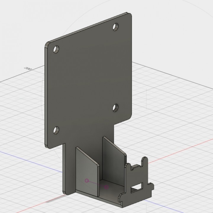 3D Printable VESA Mount Adapter Bracket for Acer Monitors R240HY ...