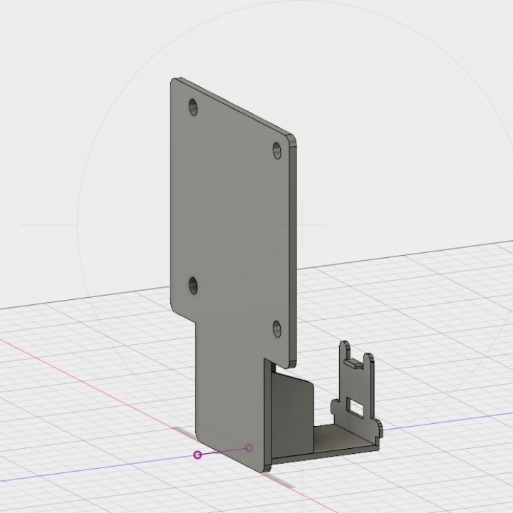 3D Printable VESA Mount Adapter Bracket for Acer Monitors R240HY ...