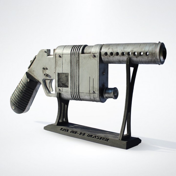 3D Printable Rey's NN-14 Blaster Pistol by Mark Paterson