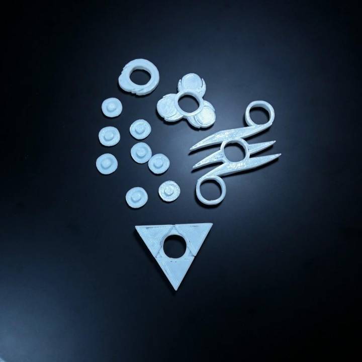 3D Printable zelda fidget spinners by Noah Wilkerson