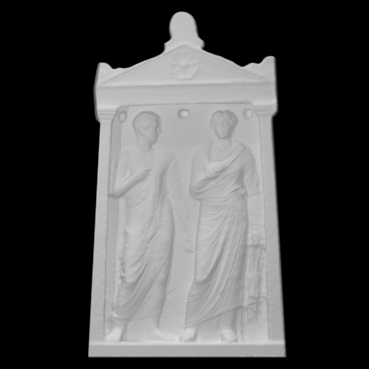 3D Printable Grave stele by Scan The World