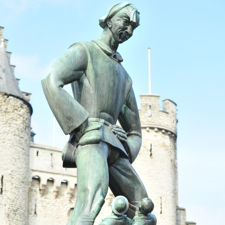 3D Printable Lange wapper by Scan The World