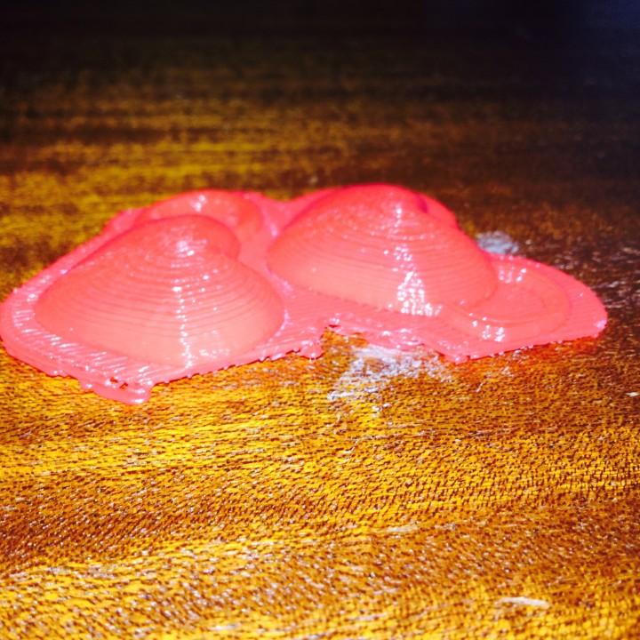 3D Printable Printable Heart Key Chain. by Lance Du