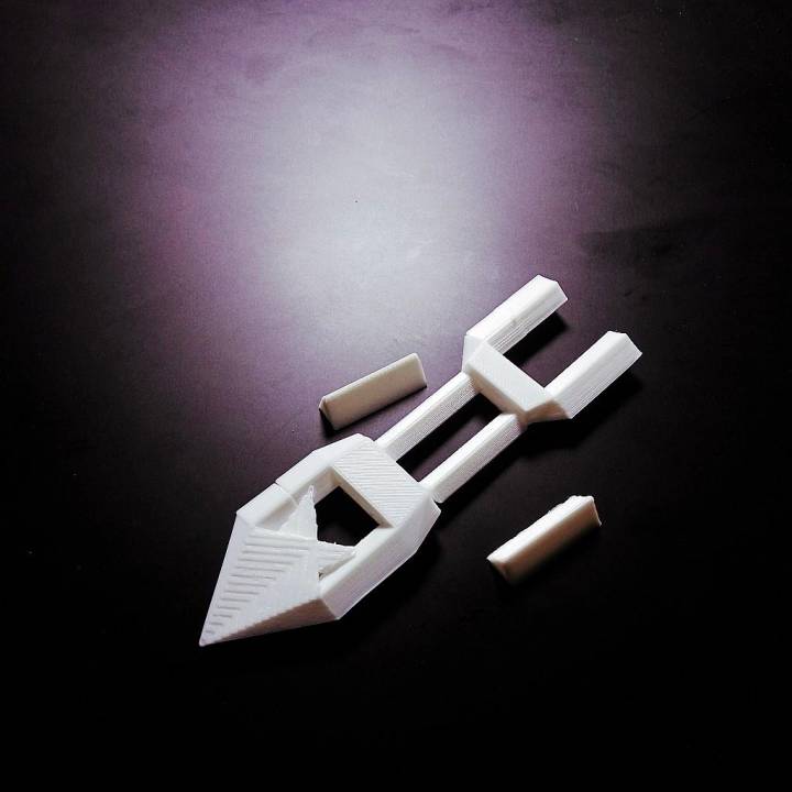 3D Printable battlestar prometheus by ethan bensch