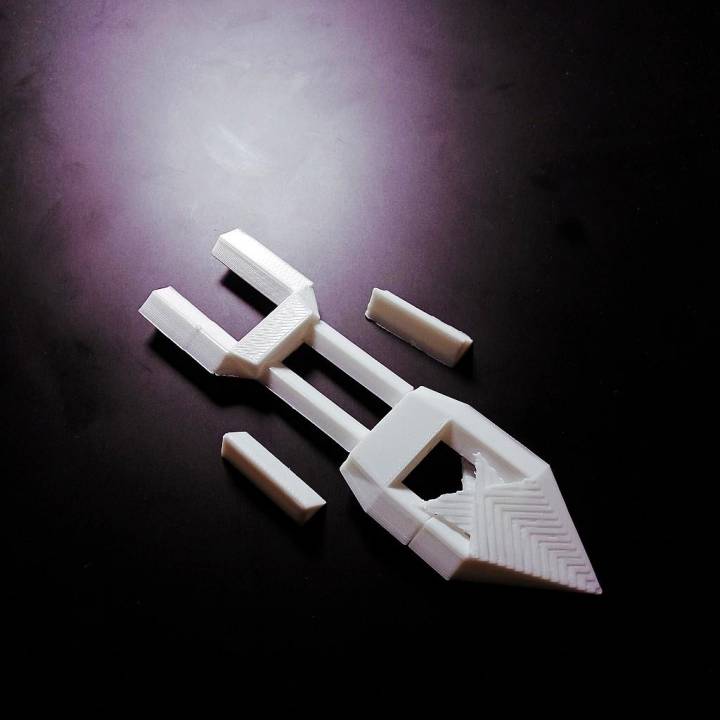 3D Printable battlestar prometheus by ethan bensch