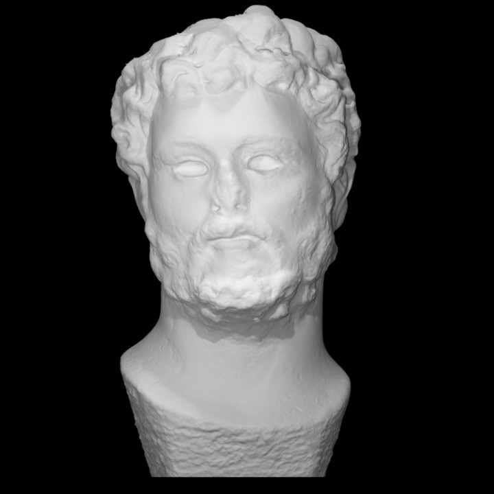 3D Printable Portrait head by Scan The World