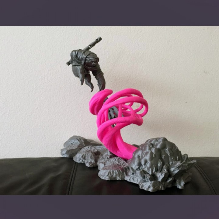 3D Printable Whirlwind The sloth mage by Guðjón Örn Lárusson