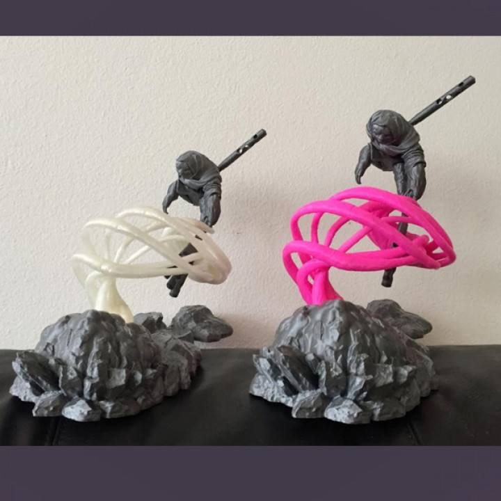 3D Printable Whirlwind The sloth mage by Guðjón Örn Lárusson