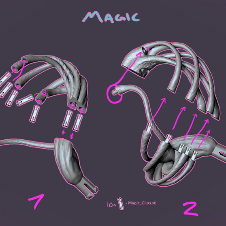 3D Printable Whirlwind The sloth mage by Guðjón Örn Lárusson