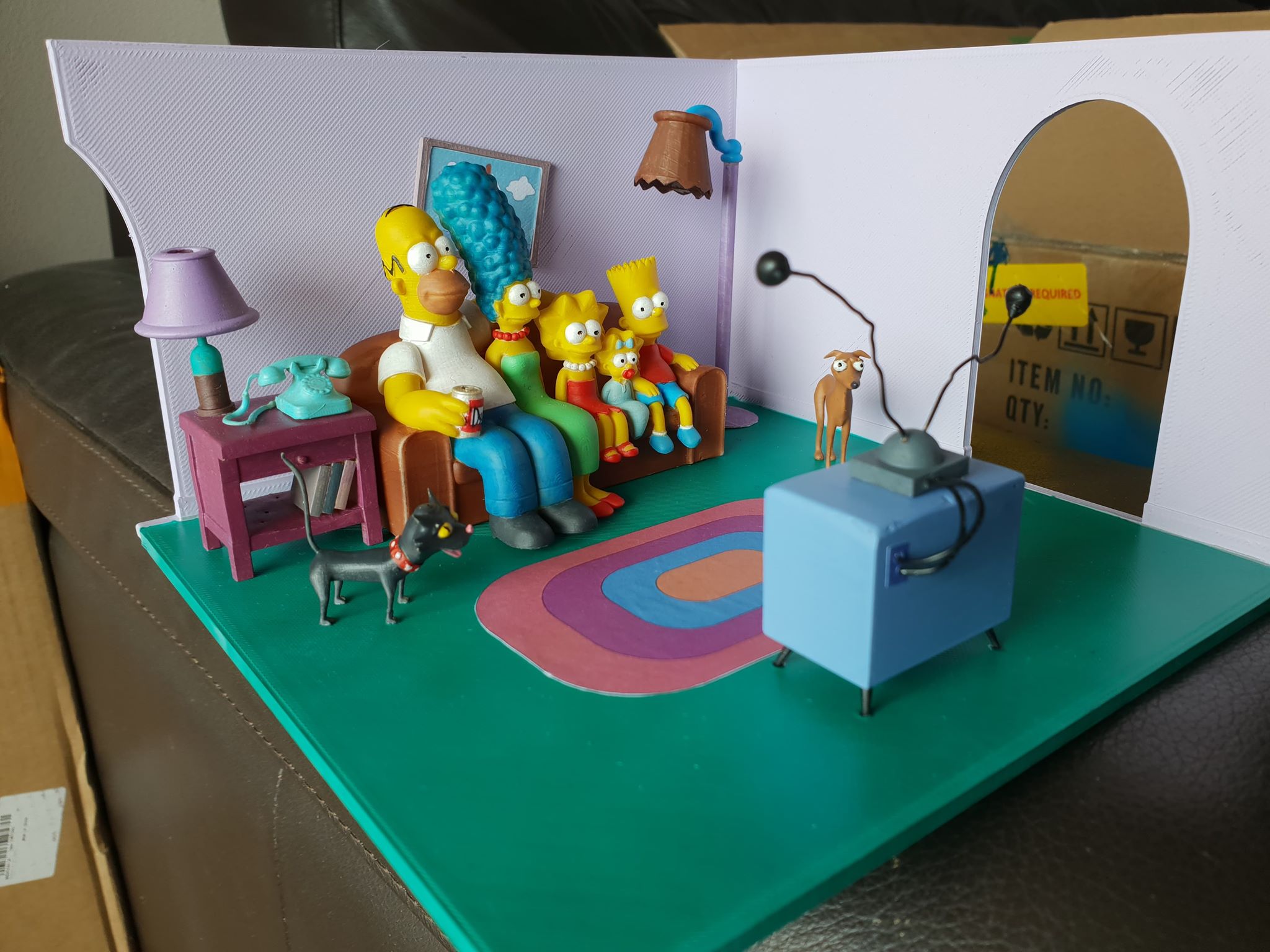 3D Printable The Simpsons 3D by Drivernator