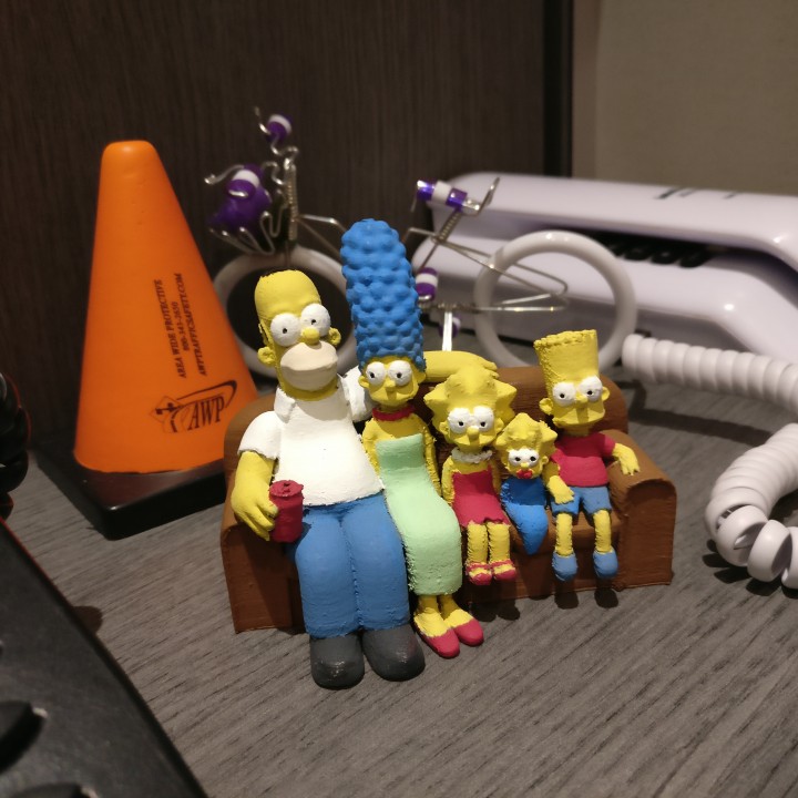 3D Print of The Simpsons 3D by tobe81cwb