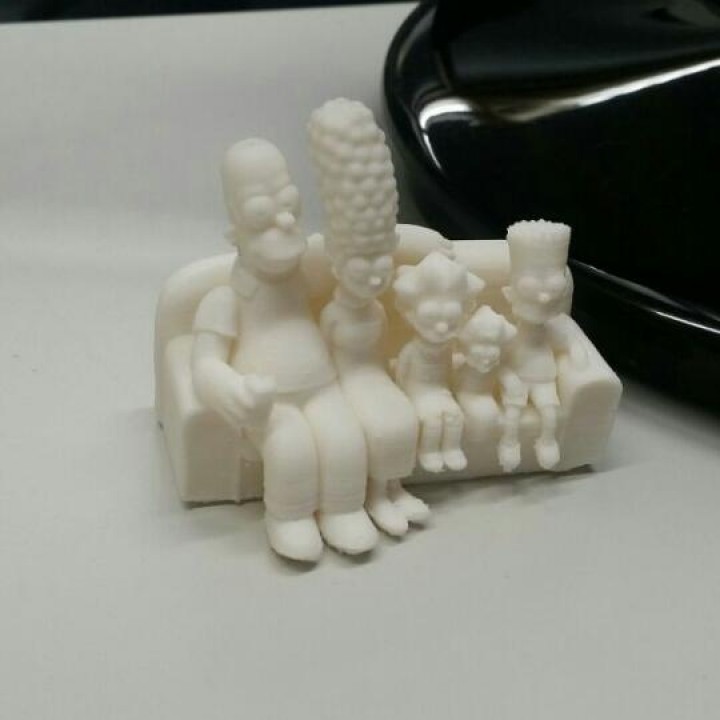 3D Print of The Simpsons 3D by IvanSouza