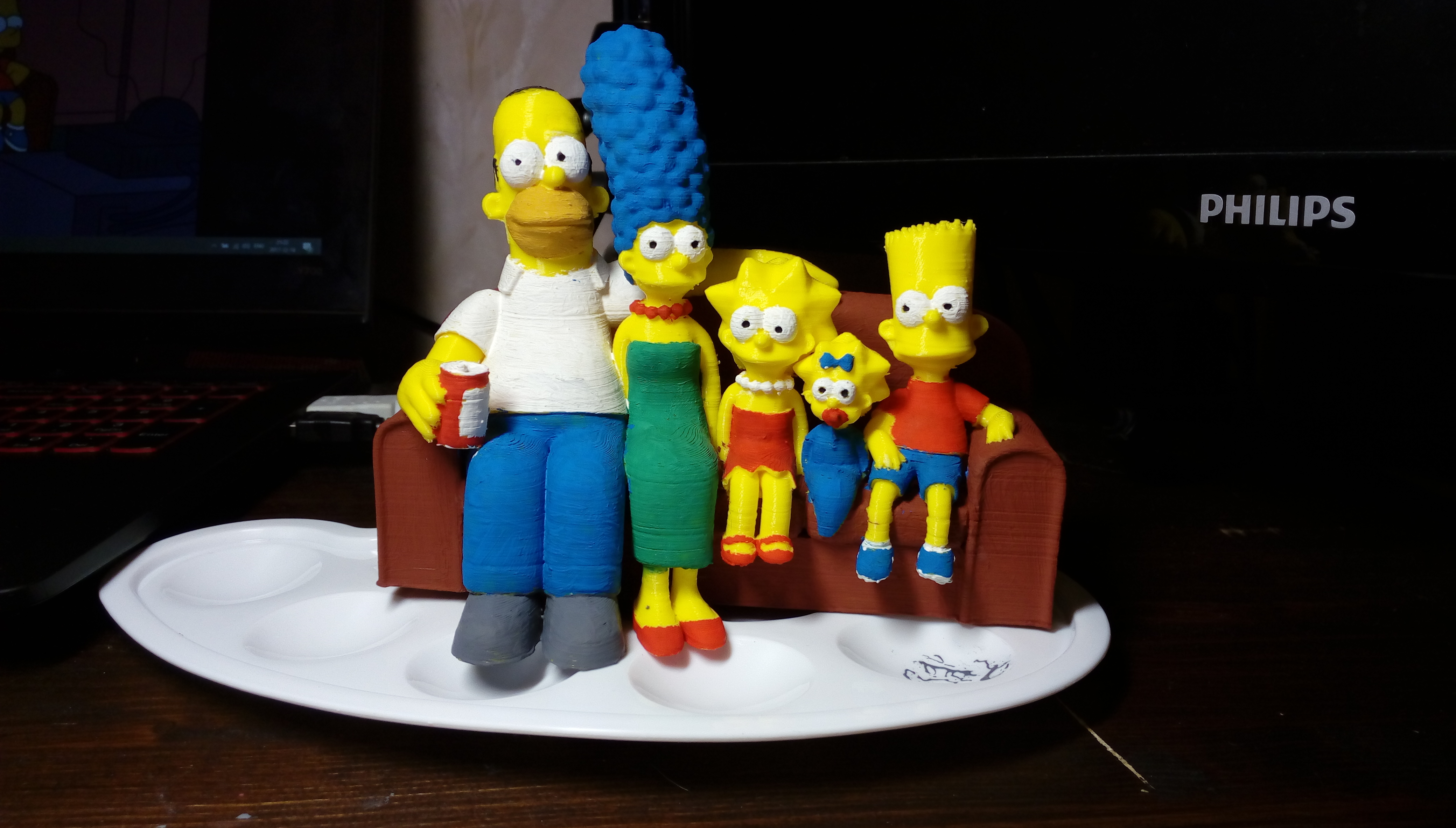 3D Printable The Simpsons 3D by Drivernator