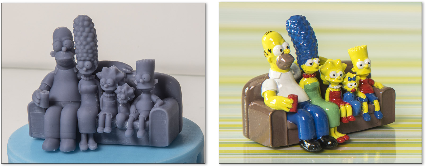3D Printable The Simpsons 3D by Drivernator