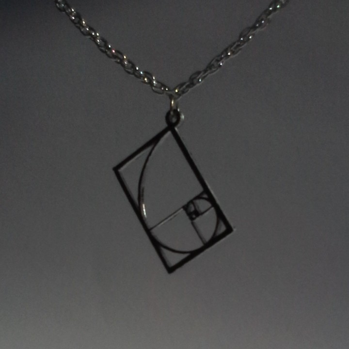 3D Printable FIBONACCI SPIRAL COLLECTION of jewellery pendants for ...
