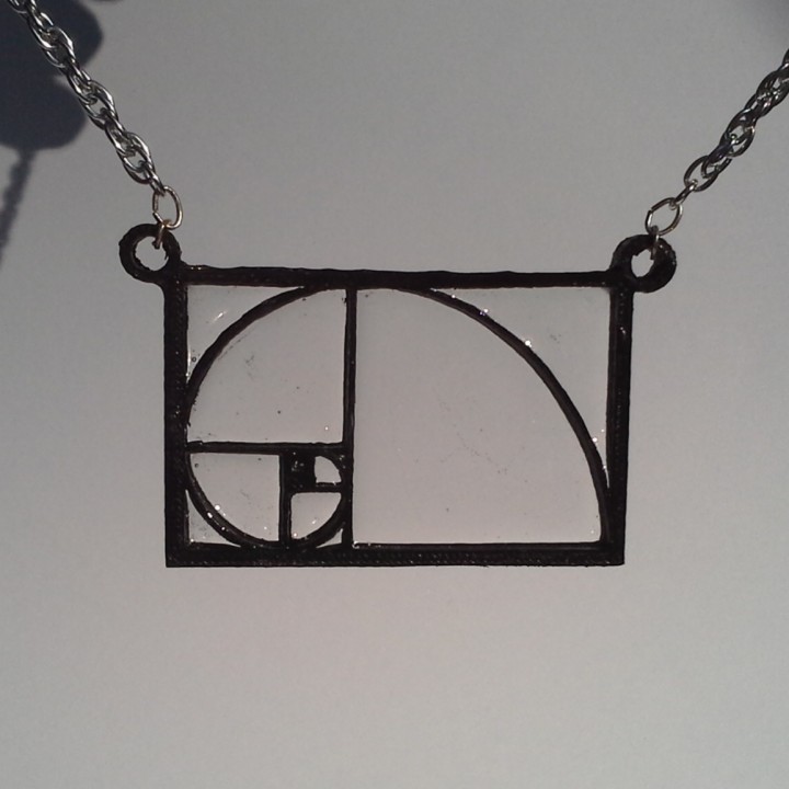 3D Printable FIBONACCI SPIRAL COLLECTION of jewellery pendants for ...