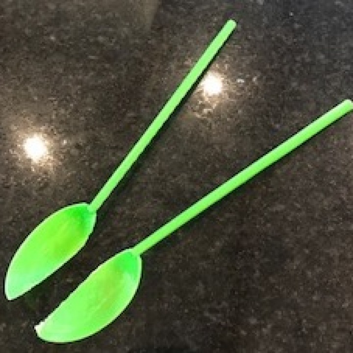 3D Printable Chop spoons by Hello World