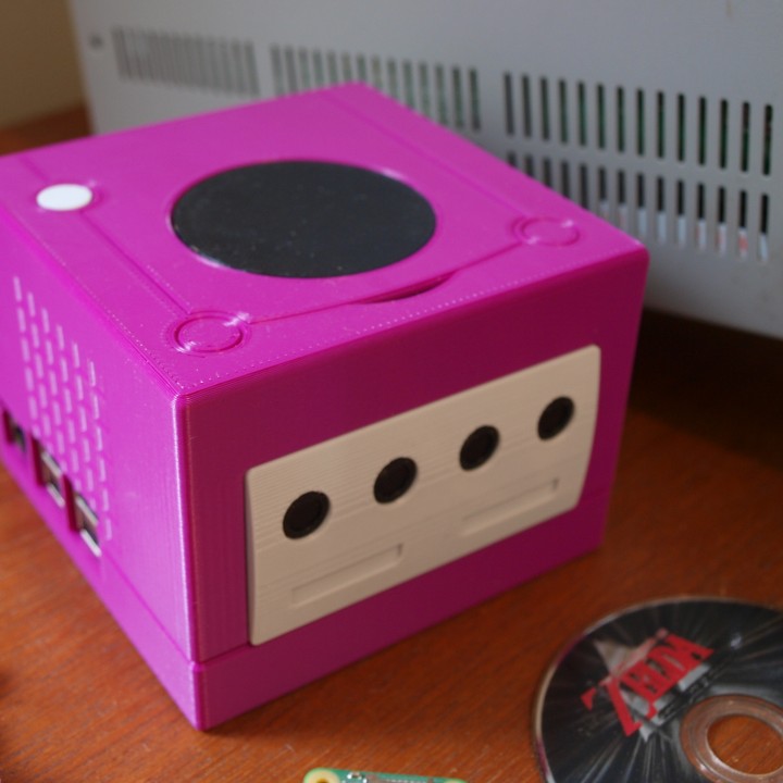 3D Printable Gamecube Pi Classic by A.B