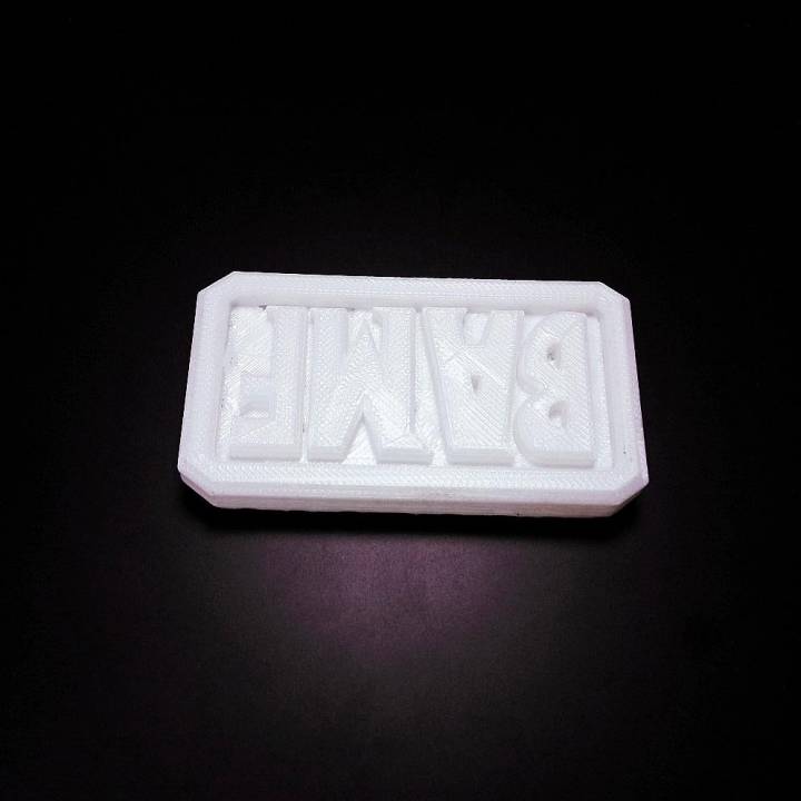 3D Printable McRee BAMF Buckle by ByonicTao