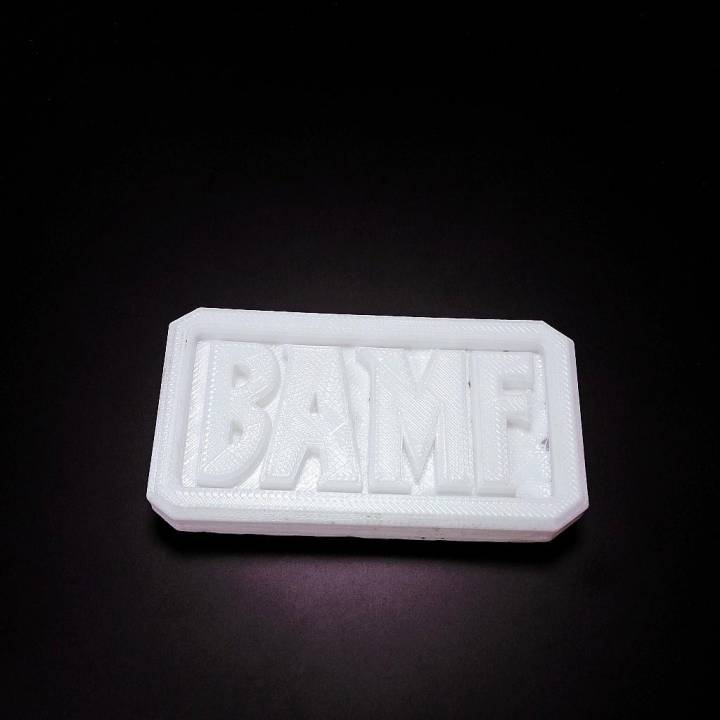 3D Printable McRee BAMF Buckle by ByonicTao