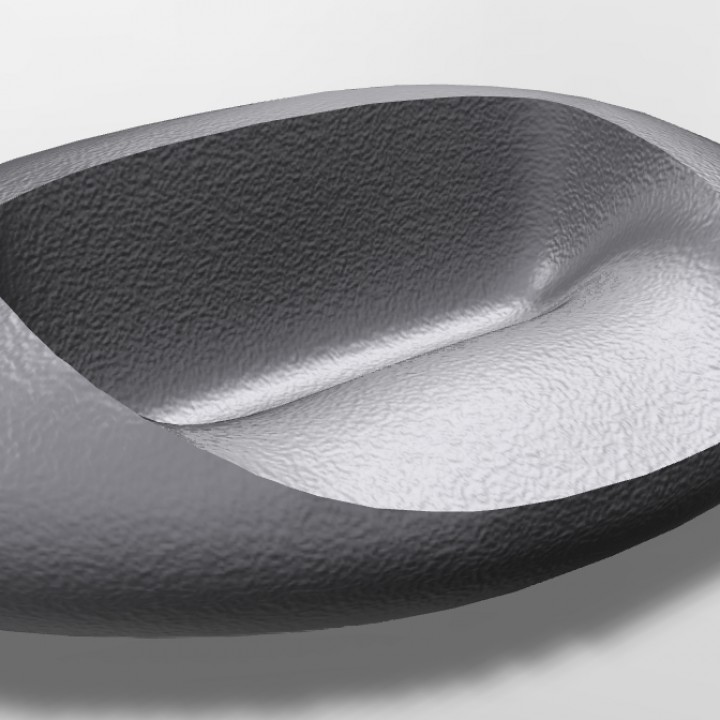 3D Printable Pebble iPhone Dock by Ervin Moreno