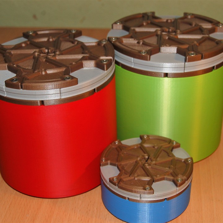 3D Printable Octo-box V2 by Brien Allison