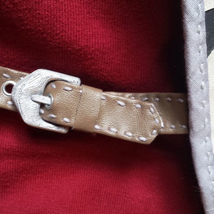 3D Printable Print-in-Place Belt Buckles by Rose