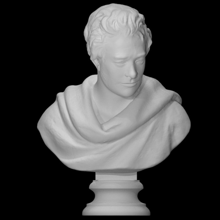 3D Printable George Meikle Kemp by Scan The World