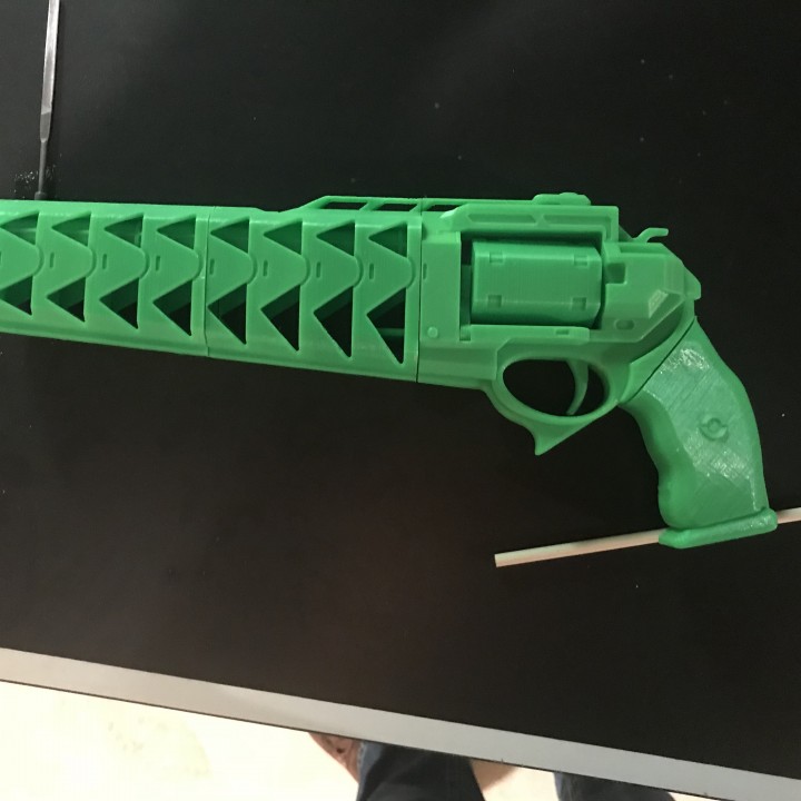 3D Print of Exiles Student Destiny Trials Hand Cannon by eschayes