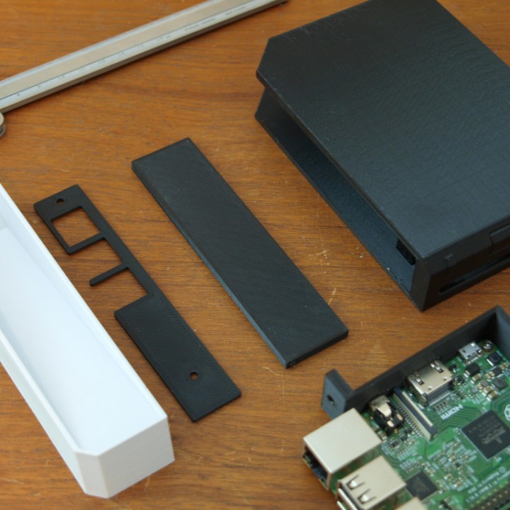 3D Printable Wii Pi case by A.B