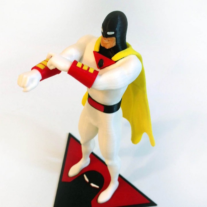 3D Printable Space Ghost by cmag