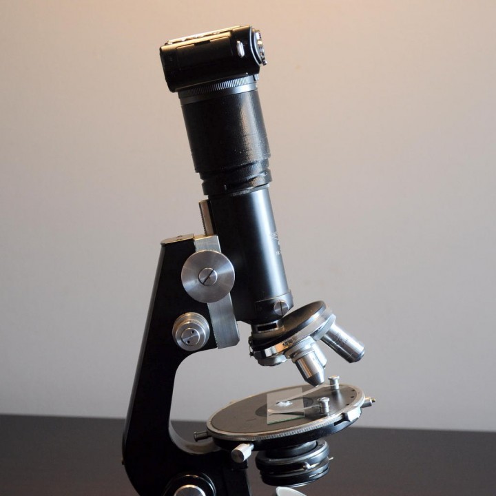 3D Printable Lumix LX3 Microscope Adapter by Martin Schiller
