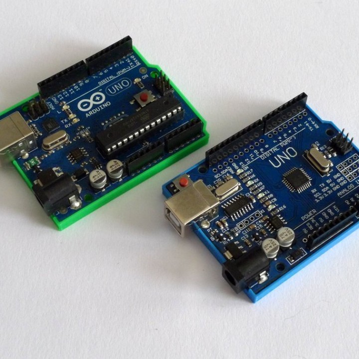 3D Printable Bumper for Arduino Uno Clone by Martin Schiller