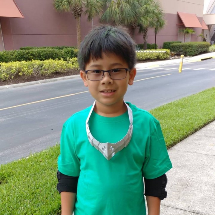 3D Print of Deku's mask from Boku no Hero Academia by Chairhome