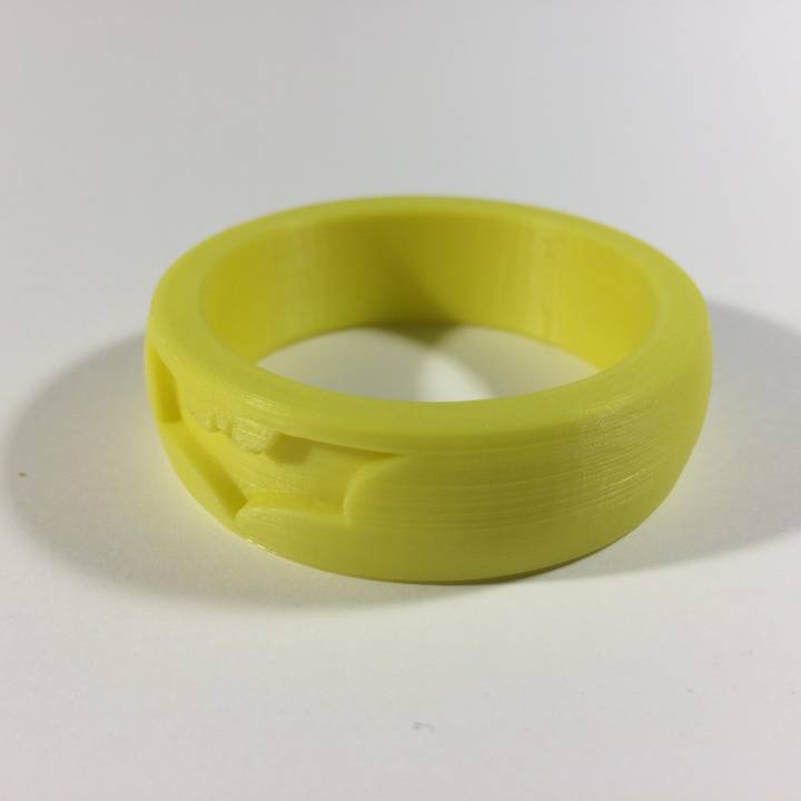 3D Printable Batman Ring by Devin Gentner