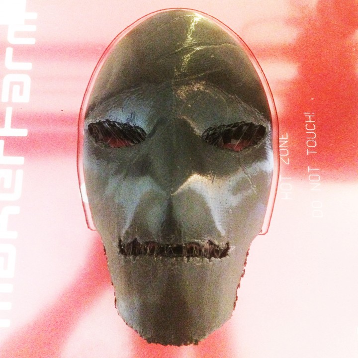 3D Printable Gallu Underworld demon Battle Mask. by Maria and Mark