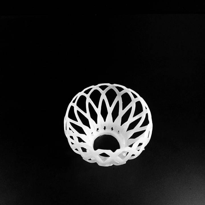 3D Printable Lamp Cover by Arief Santoso Setiawan