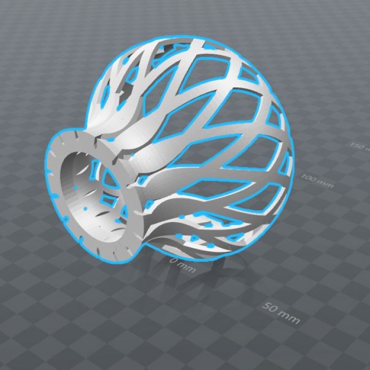 3D Printable Lamp Cover by Arief Santoso Setiawan