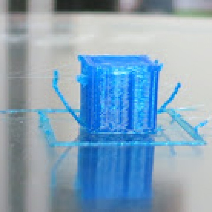 3D Printable Retraction Cubes by MatterHackers