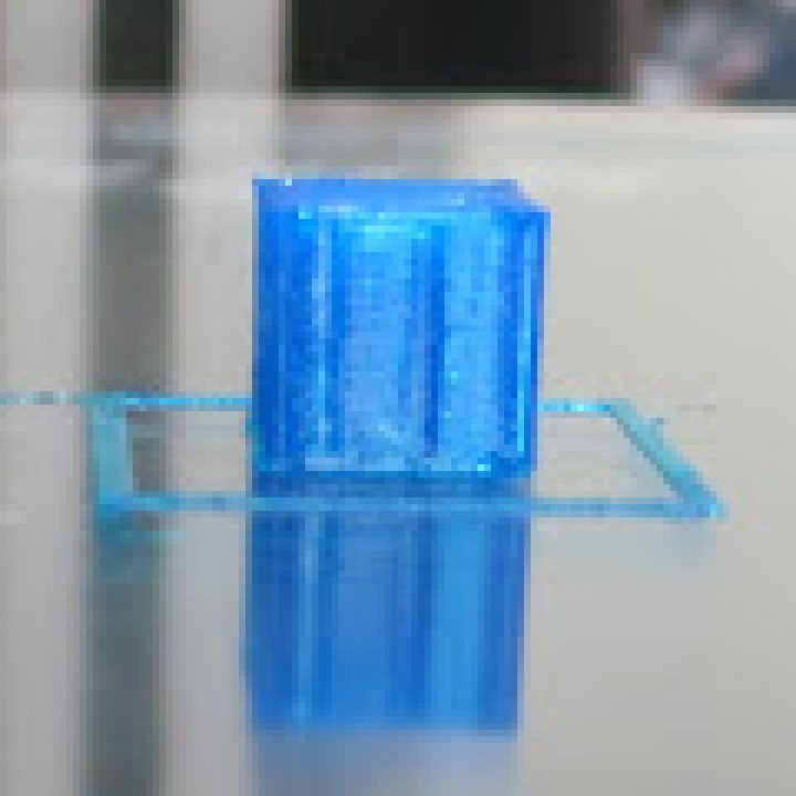 3D Printable Retraction Cubes by MatterHackers