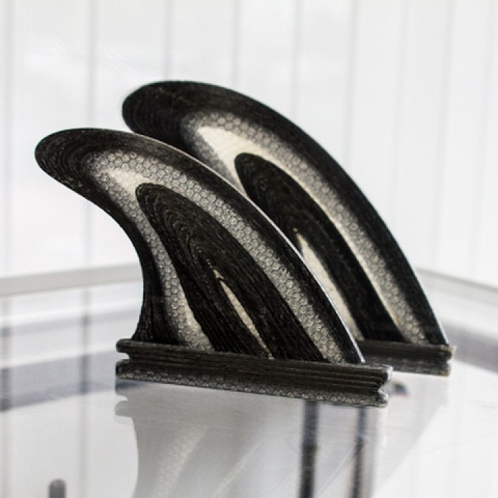 3D Printable Surfboard Fins by MatterHackers