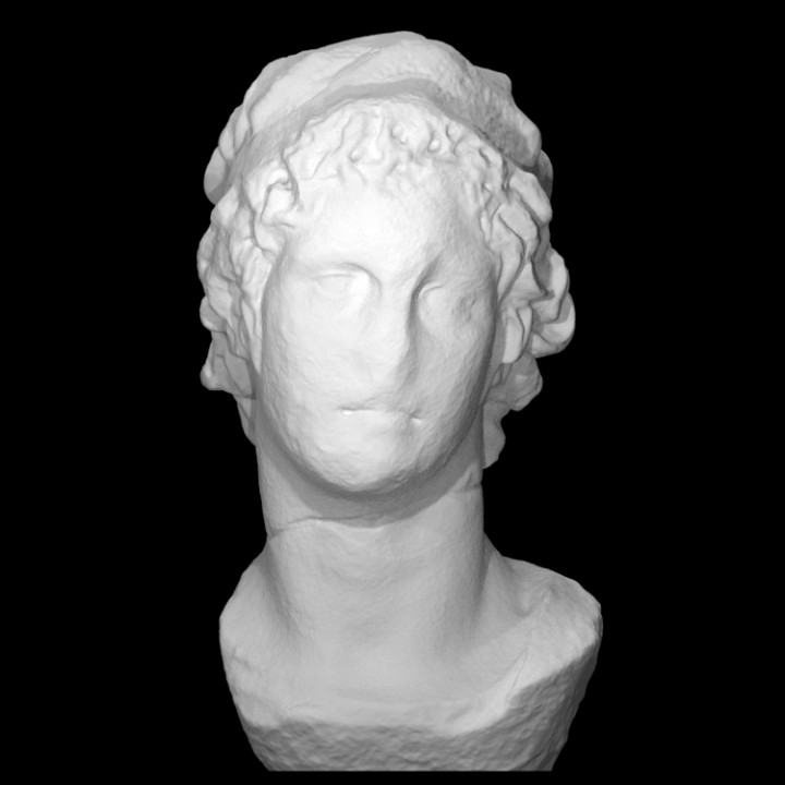 3D Printable Portrait head of a ruler by Scan The World