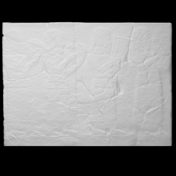 3D Printable Relief Orthostat by Scan The World