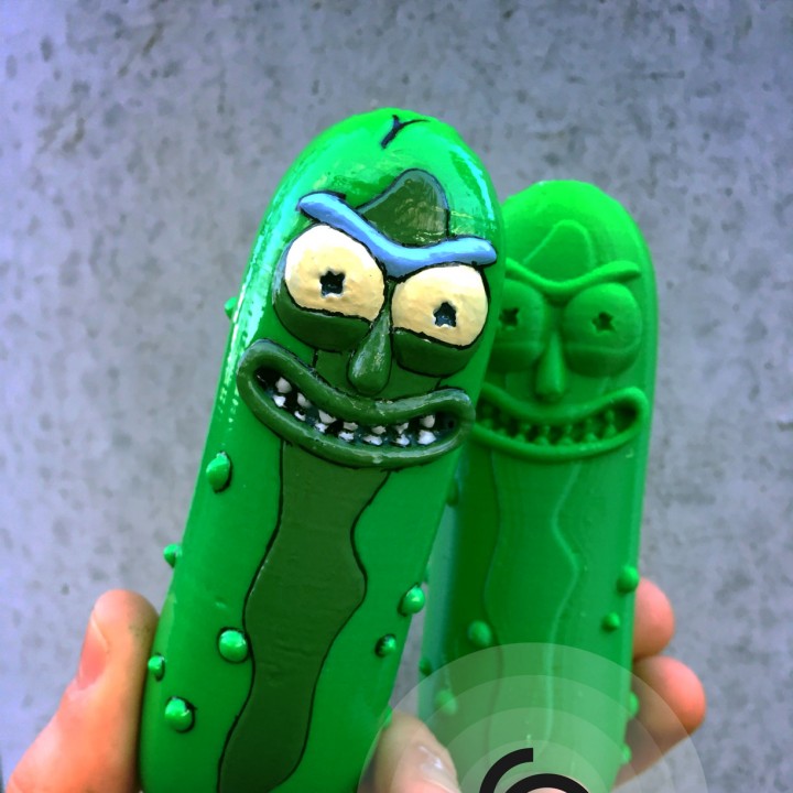 3D Printable Pickle Rick 3 - The Rat Killer by Jon Cleaver