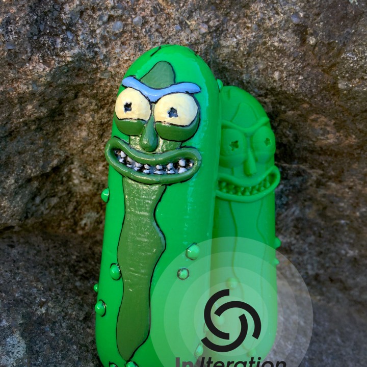 3D Printable Pickle Rick 3 - The Rat Killer by Jon Cleaver