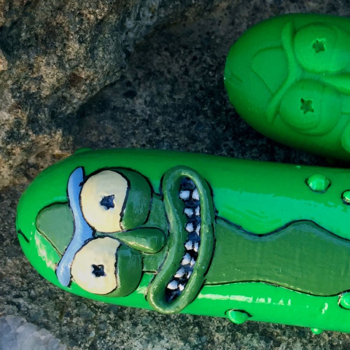 3D Printable Pickle Rick 3 - The Rat Killer by Jon Cleaver